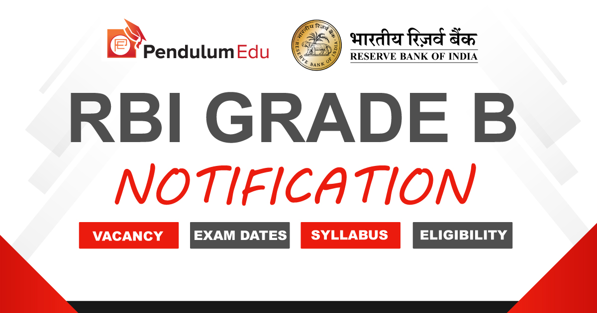 RBI Grade B Notification 2023 - Exam Date, Vacancy, Eligibility
