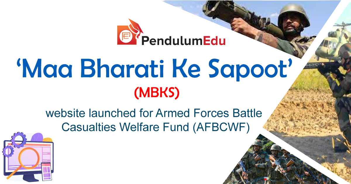 ‘Maa Bharati Ke Sapoot’ (MBKS) website launched for Armed Forces