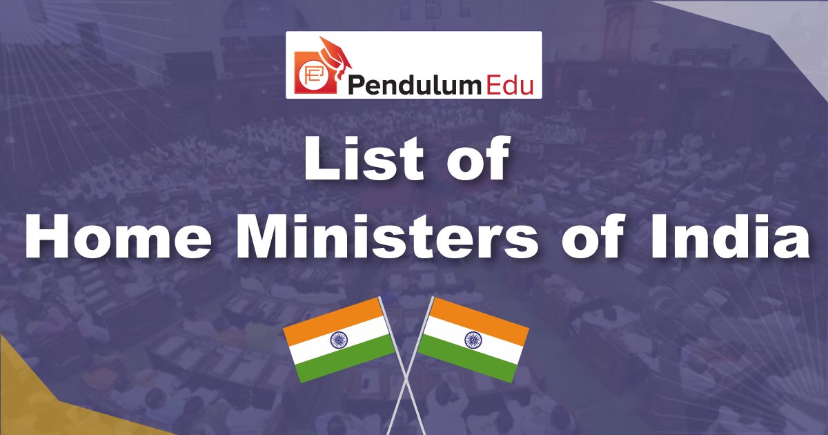Home Minister Of India List From 1947 To 2020 - Infoupdate.org