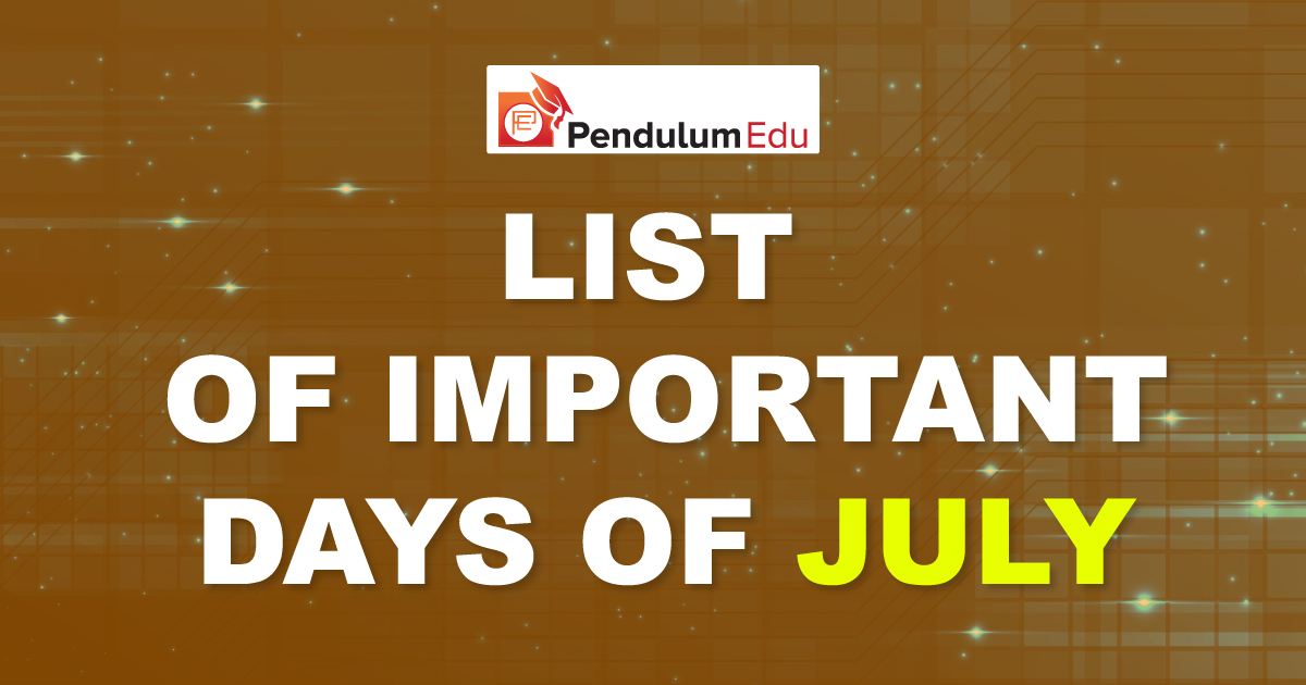 List of Important Days in July