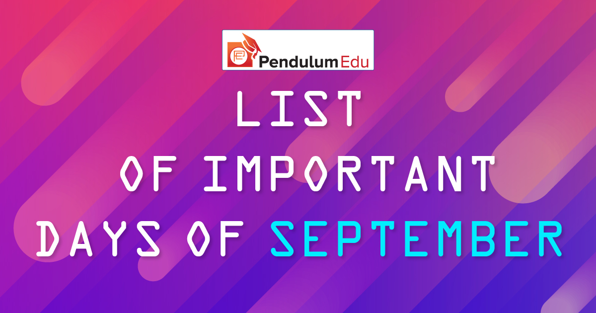 List of Important Days in September 2023- Dates, Details and Themes