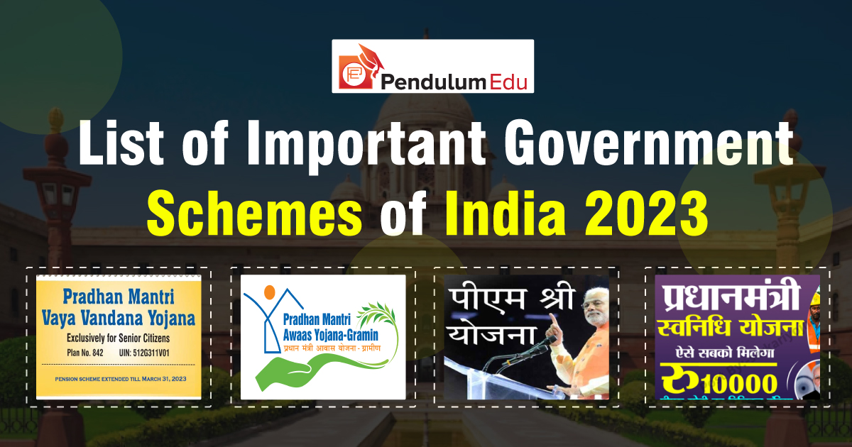 Important Indian Government Schemes